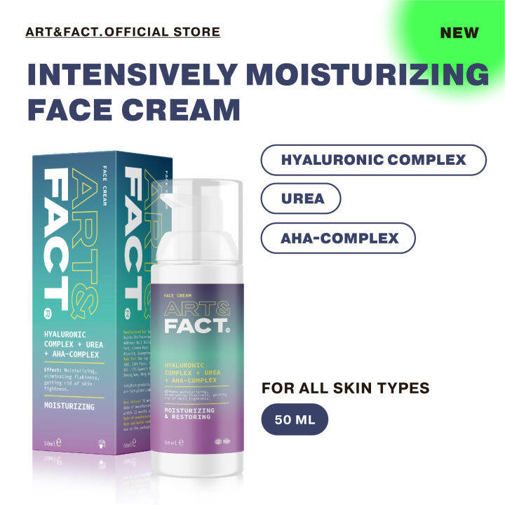 [ART&FACT intensively moisturizing face cream with hyaluronic acid ...