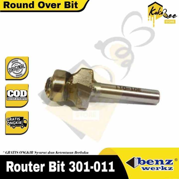 Mata profil router round over bit 3,2 mm x 1/4" mm 301-011 benz Mata ...
