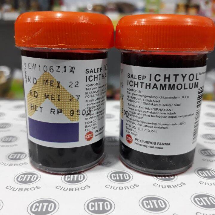 Salep ICHTYOL 15 Gram / Salep Hitam Ichtyol / Salep Bisul Salep Ichitol ...