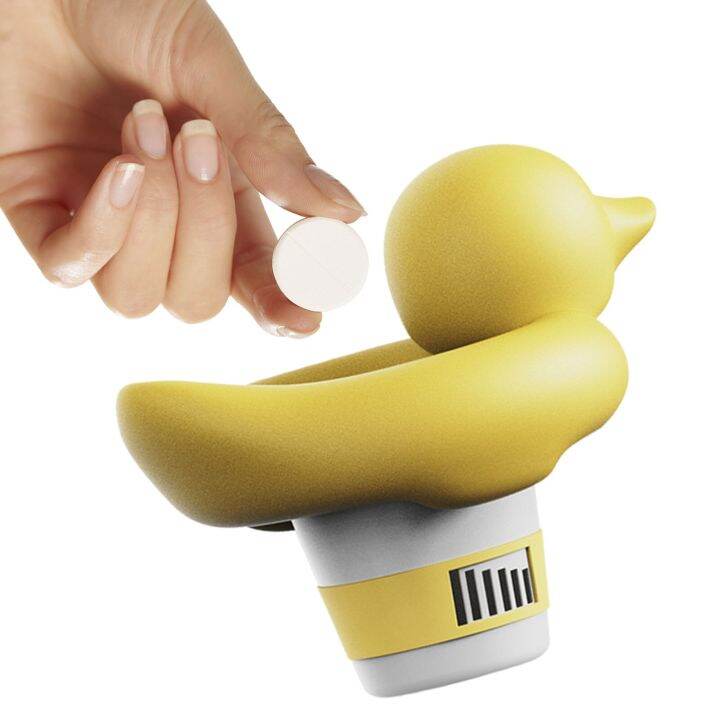 Pool Chlorine Dispenser Duck Chlorine Floater Chlorine Tablet Floating ...