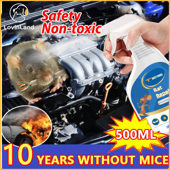 【No mice within 100m】rat off spray 500ML Plant ingredients, safe and ...