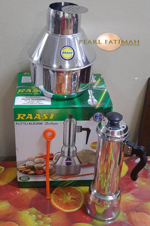 Raasi Puttu Kudam Deluxe (Big)/Puttu Steamer Maker | Lazada