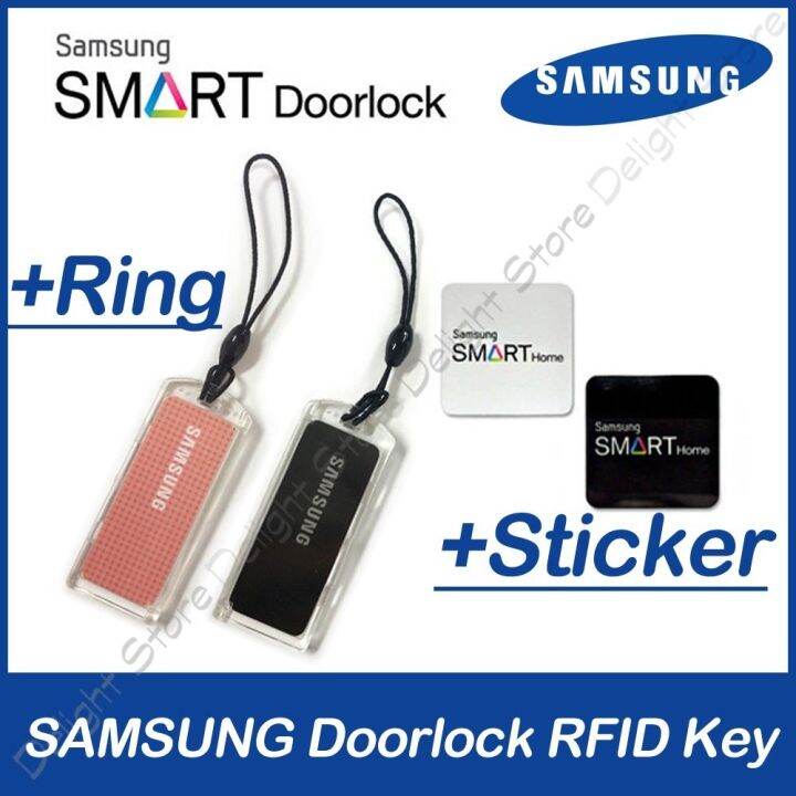 Samsung Korea Digital Door Lock RFID Sticker Sticky Tag Card Key ...