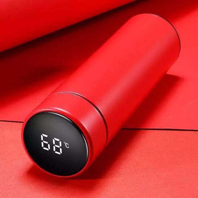 FLASH SALLE HARI INI !!! Botol Termos Minum Stainless Tutup Sensor Suhu ...