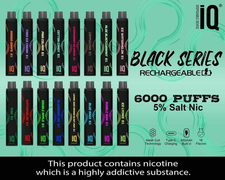 iQ 6000 Puffs Disposable Vape | Lazada PH