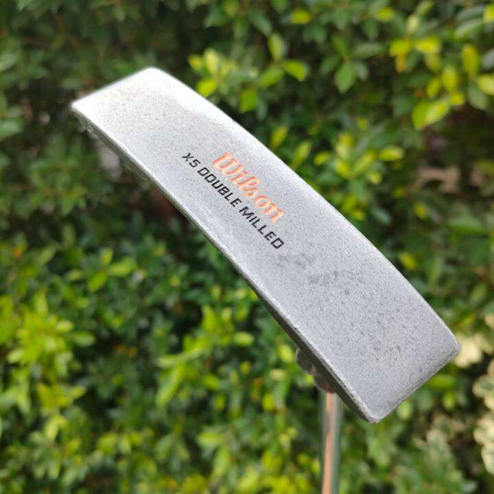 PUTTER WILSON X5 DOUBLE MILLED 1200 ความยาว 34 นิ้ว ก้าน WILSON ไม้ ...