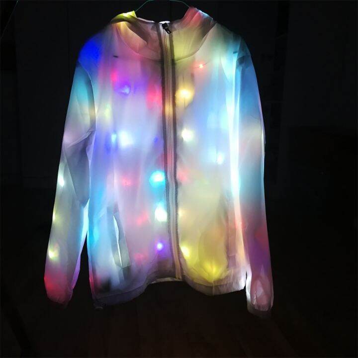 Magicool Automatic Flashing RGB Colors Laser Led Jacket Pants Costumes ...