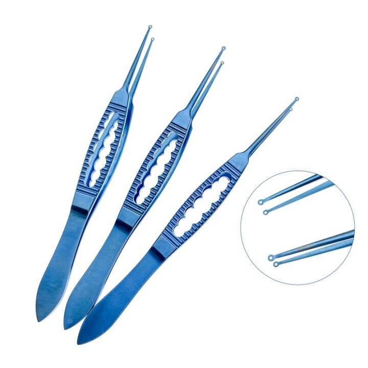 Titanium Fechtner Conjtiva Forceps Ring Tips 1Mm Ophthalmic Instruments ...