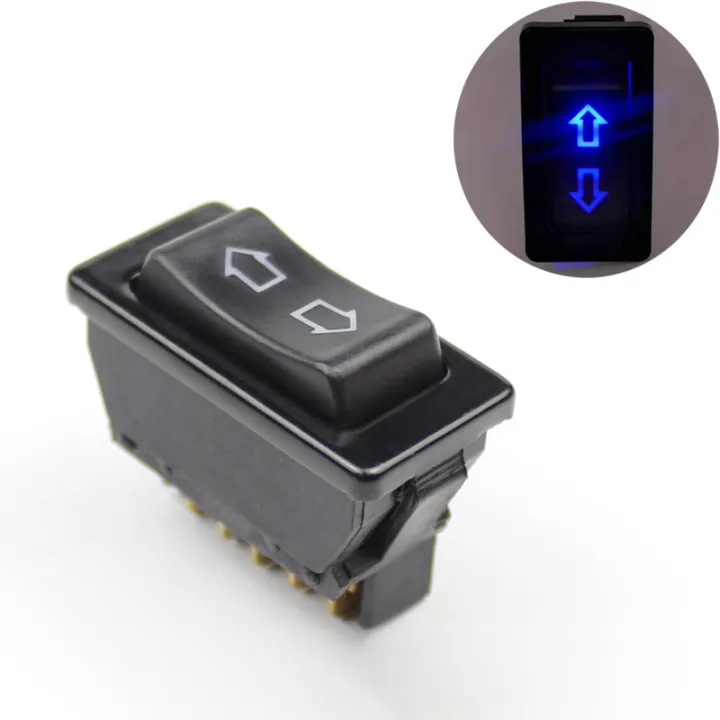 Universal Direct Current 12V 20A Auto Car Power Window Switch 5 Pins ...