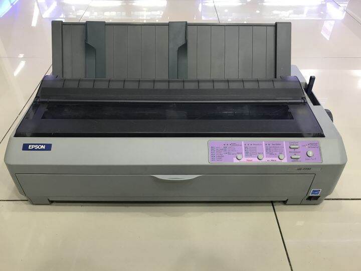 Epson LQ-590 (สภาพดี)ภาพจากสินค้าจริง (เครื่องมือ2) | Lazada.co.th