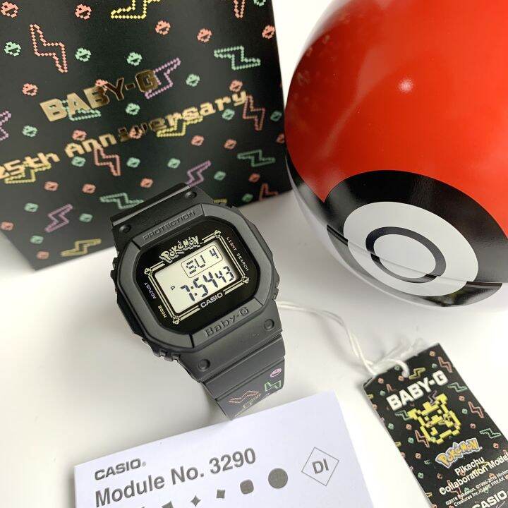 Baby-G BGD560PKC-1 Pokemon Pikachu 25th Anniversary Edition Watch ...