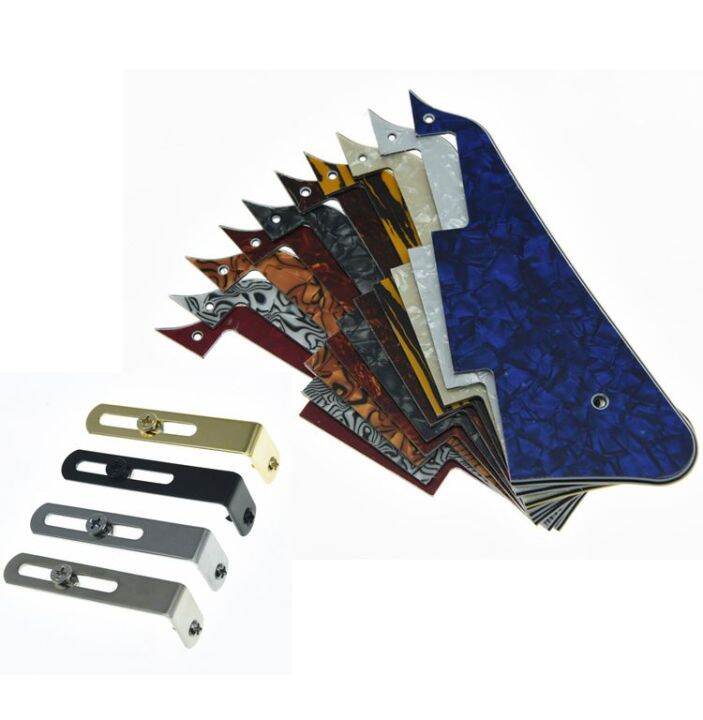 KAISH Premium LP Guitar Pickguard With Stainless Steel Pickguard ...