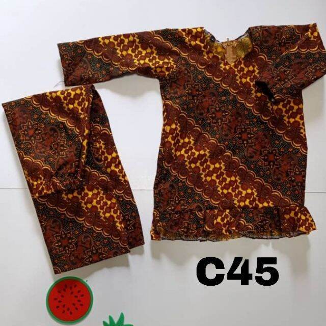[ALBUM 4] KURUNG ROPOL BATIK BUDAK | BAJU KURUNG BUDAK | Lazada