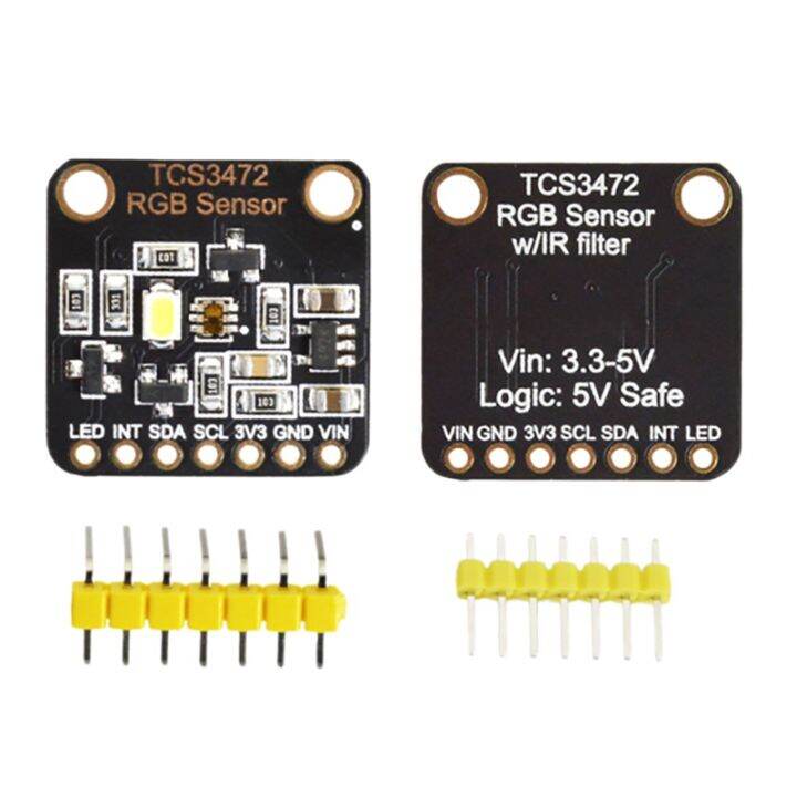 TCS-34725 RGB Light Color Sensor Color Identification Module RGB Color ...