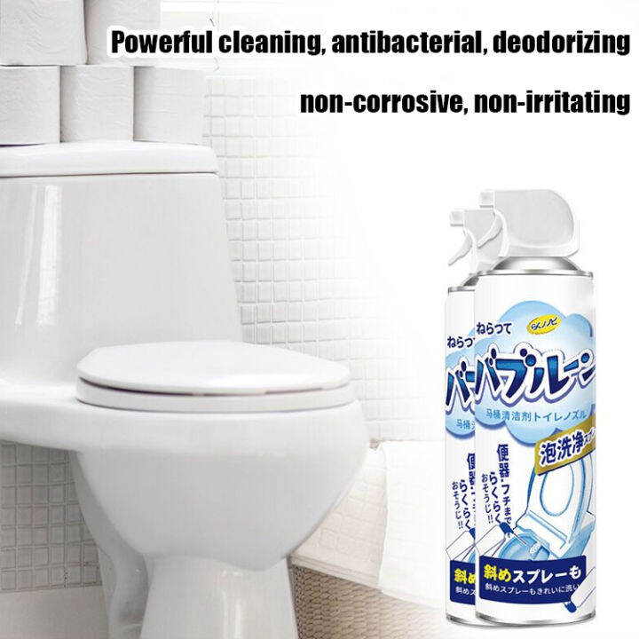 【Toilet Mousse Bubble Cleaner】Stain Remover Deep Cleanser Anti Bacteria ...