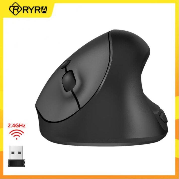 RYRA Vertical Ergonomic Gaming Mouse 2.4G Wireless 2400DPI Computer ...