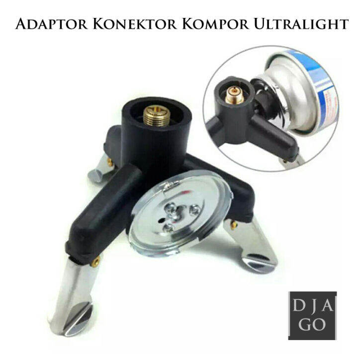 Toko Djago Konektor Adaptor Tripod Kompor Camping Ultralight Connector ...