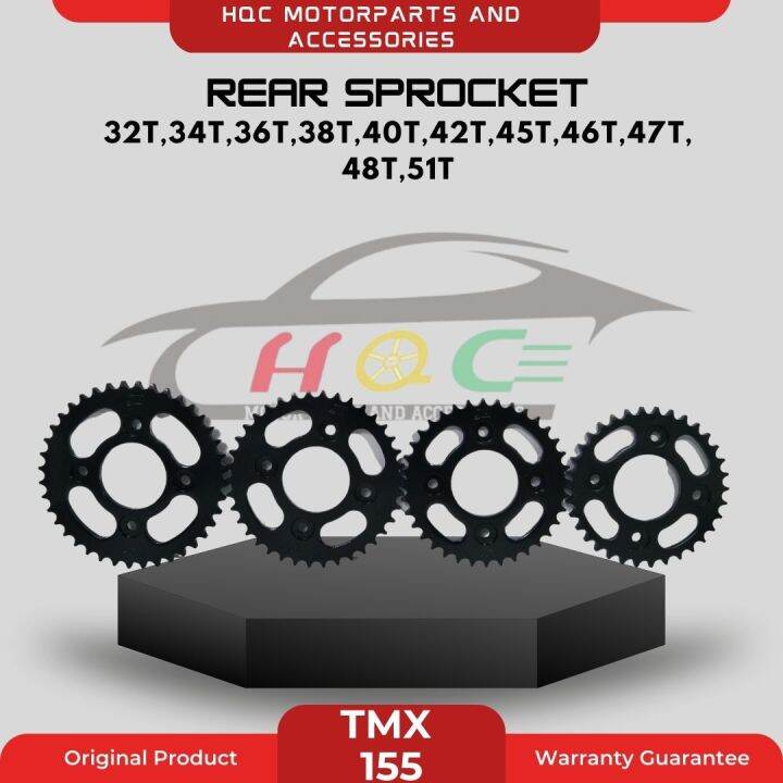 REAR SPROCKET TMX/XRM/RAIDER/WAVE/CT100/HD3 | Lazada PH