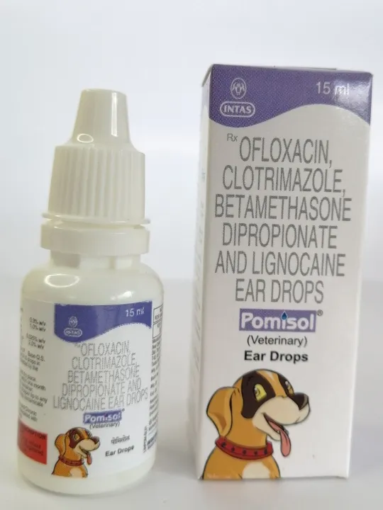 [VETKLIX] 1pc POMISOL EARDROP 15 ML FOR PET/ Par sa tenga ng aso at ...