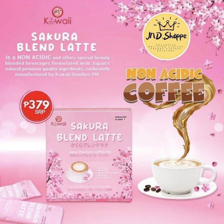KAWAII SAKURA BLEND LATTE (Formulated in Japan) | Lazada PH