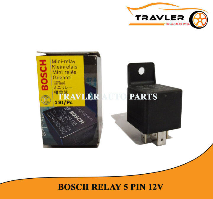 Relay 12 Volts 5-Pin 30 Ampere | Lazada PH