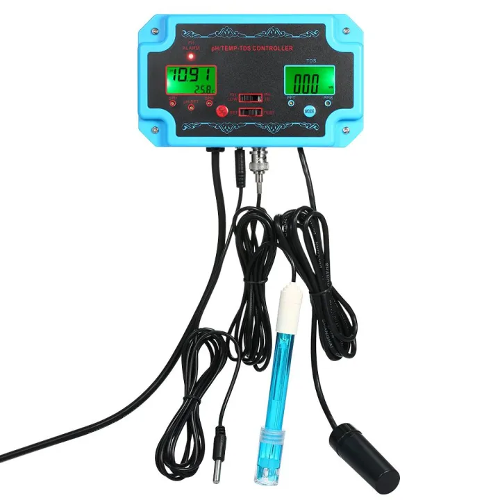 Professional 3 in 1 pH/TDS/TEMP Water Quality Detector pH Controller ...
