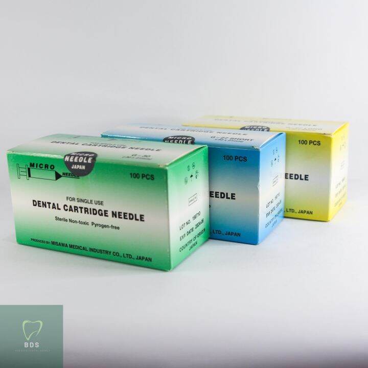 Dental Needle (Micro) fr Japan 3 Variants 27g long and short, 30 g ...