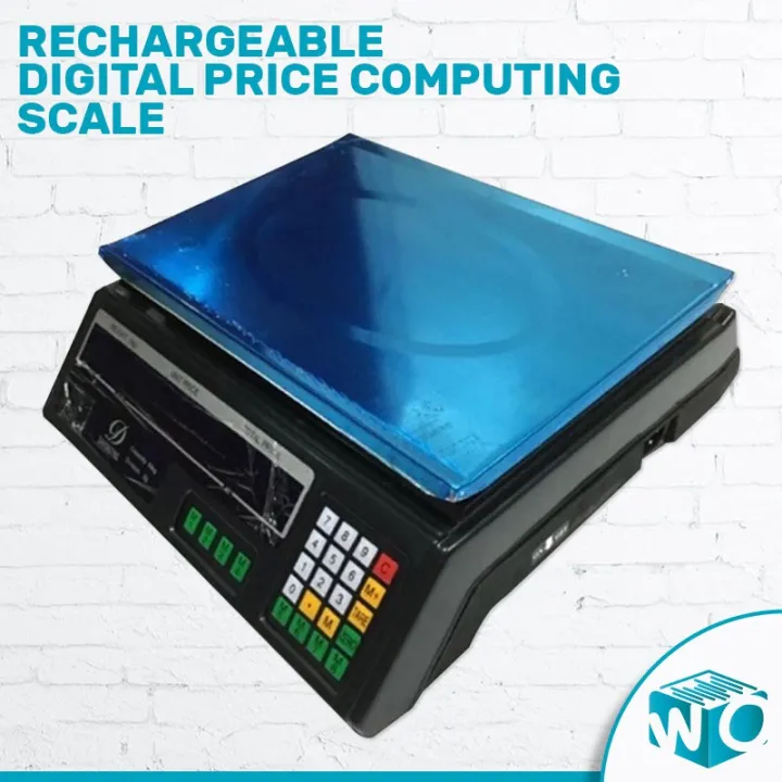 Computing Scale Rechargeable Digital Price Computing Scale 40kg 2g