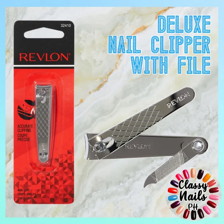 Revlon • Deluxe • NAIL CUTTER Clipper Trimmer | Lazada PH