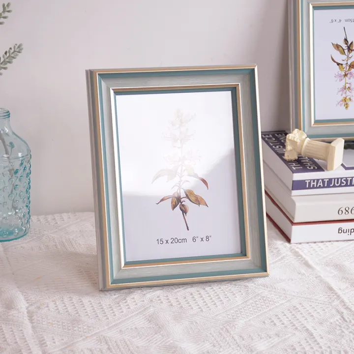 Retro photo frame set creative photo frame 6 inch 7 inch 8 inch 10 inch A4 inch 16 inch children ...