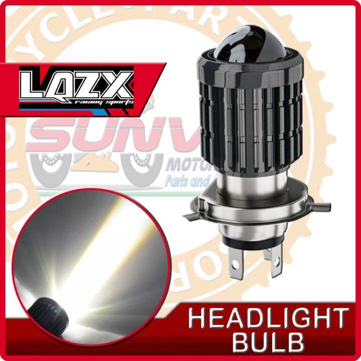 MOTORCYCLE PROJECTOR LED HEADLIGHT BULB 3 PIN | Lazada PH