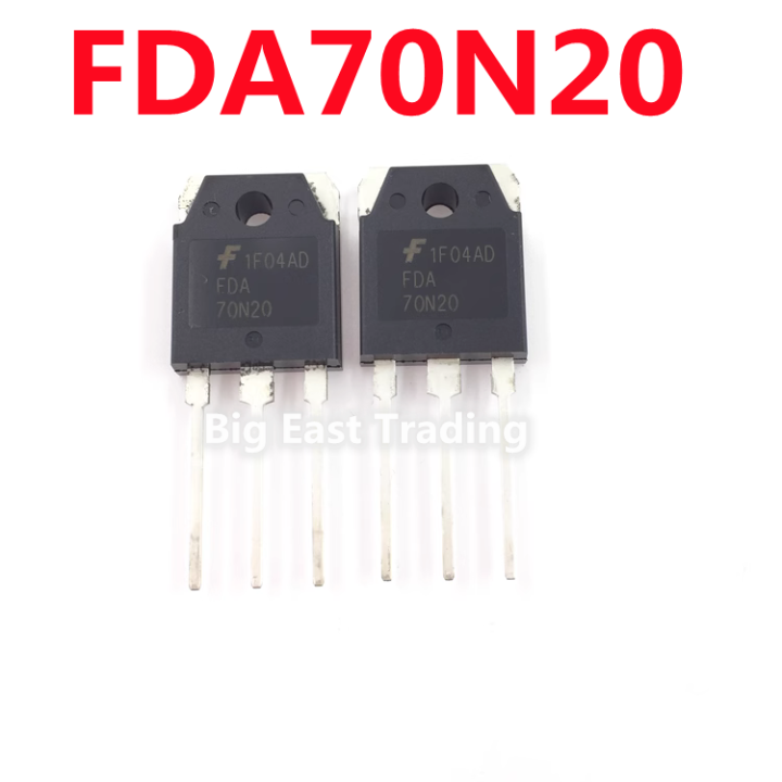 2pcs FDA70N20 70N20 field-effect transistor high current MOS transistor ...