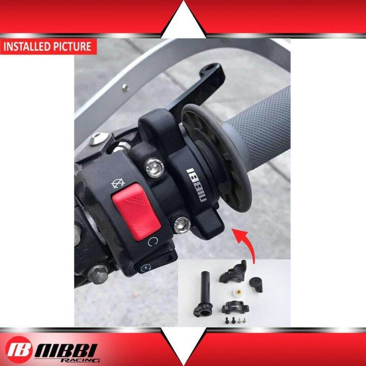 Nibbi Racing Quick Throttle With Throttle cable and Handle Grip ...