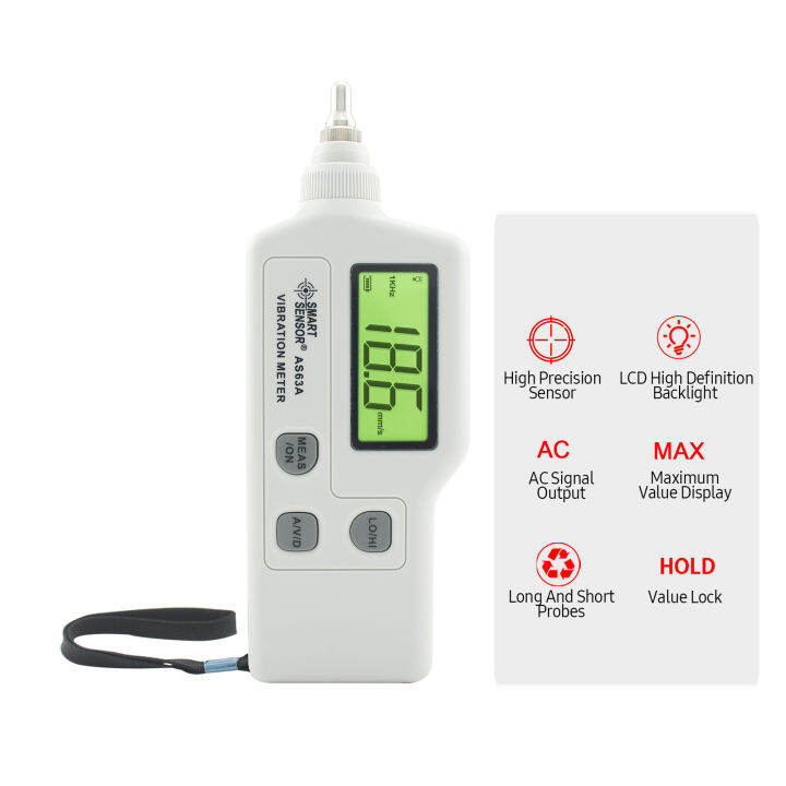 keykits- SMART SENSOR AS63A Digital Vibration Meter with LCD Screen ... keykits- SMART SENSOR AS63A Digital Vibration Meter with LCD Screen ...