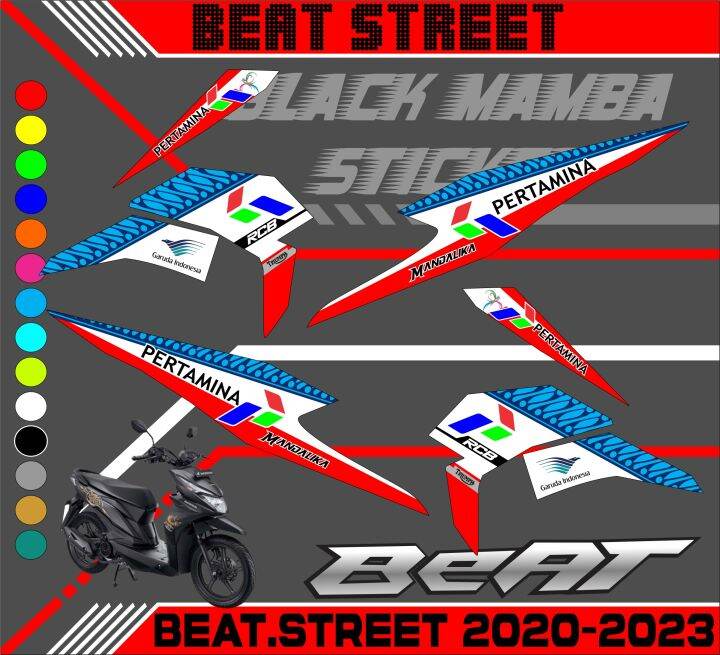 STRIPING STICKER BEAT STREET 2020-2023 STIKER BEAT STREET 2020-2023 ...