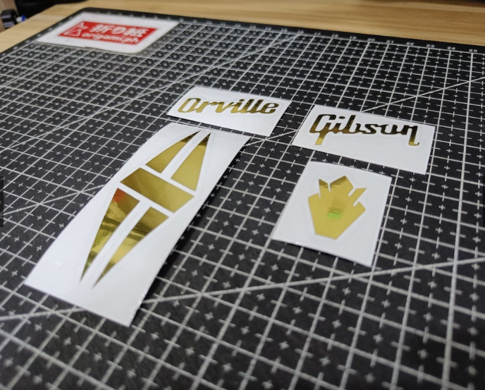 Gibson Orville Les Paul Epiphone Guitar Headstock Decal Sticker | Lazada PH