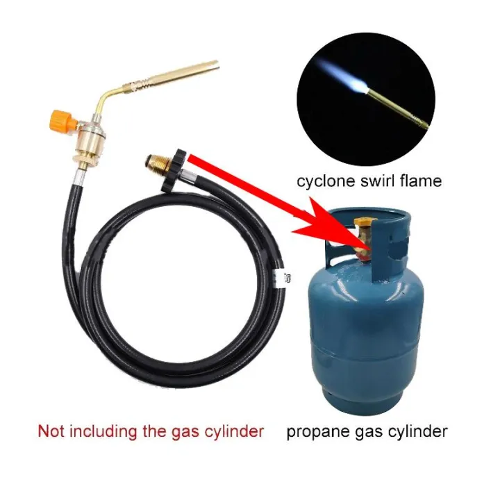 【Ready stock】Copper Welding Torch Steel Cylinder with Tube Flamethrower ...