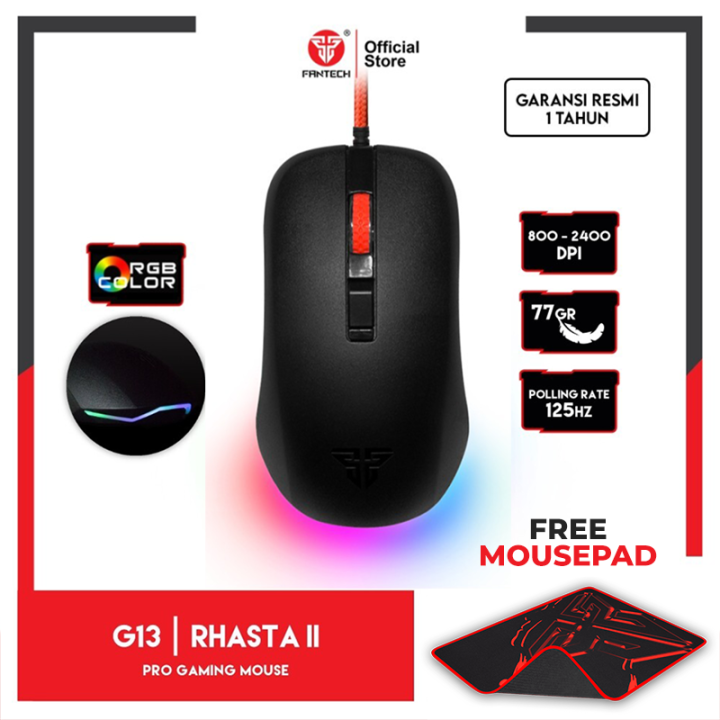 Fantech RHASTA II G13 Gaming Mouse RGB | Lazada Indonesia