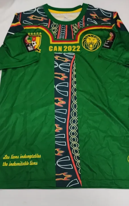 CAMEROON HOME KIT 2022 2023 FOOTBALL SHIRT SOCCER JERSEY | Lazada.co.th