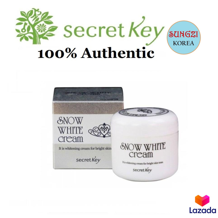 SECRET KEY Snow White Cream 50g Korean Cosmetics | Lazada PH