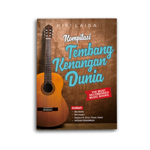 Buku Musik dan Lagu Kompilasi Tembang Kenangan Dunia Partitur Not Balok ...