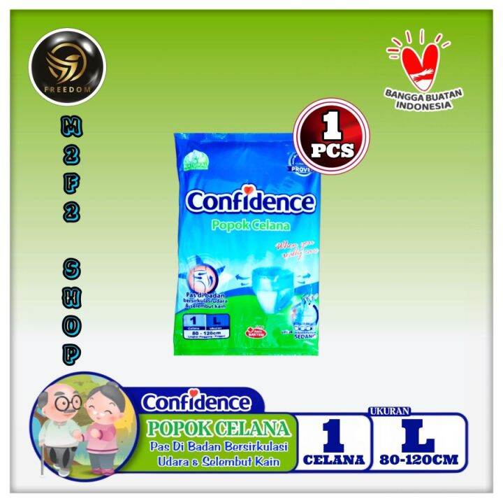 Confidence Adult Pants | Popok Celana Dewasa Sachet (Kemasan Satuan ...