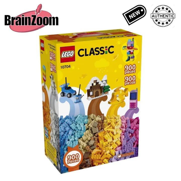 LEGO Classic, Creative Building Box (900pcs) 10704 Bricks Blocks ...