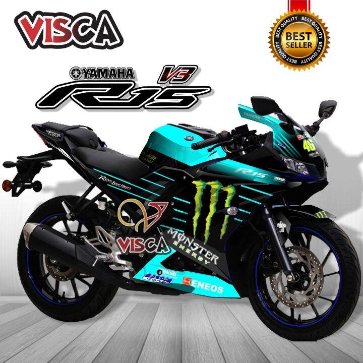 Decal R15 V3 Full Body Keren Stiker R15 V3 Full Body Keren Striping R15 ...