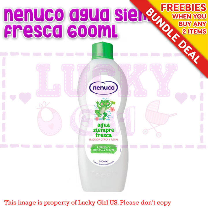 Nenuco 600 ml Agua Siempre Fresca Fragrance Cologne for Baby | Lazada PH