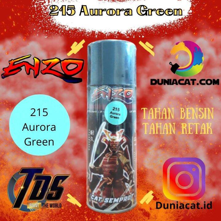 CAT SEMPROT ENZO PAINT 215 AURORA GREEN/SPRAY PAINT/STANDARD COLOURS ...