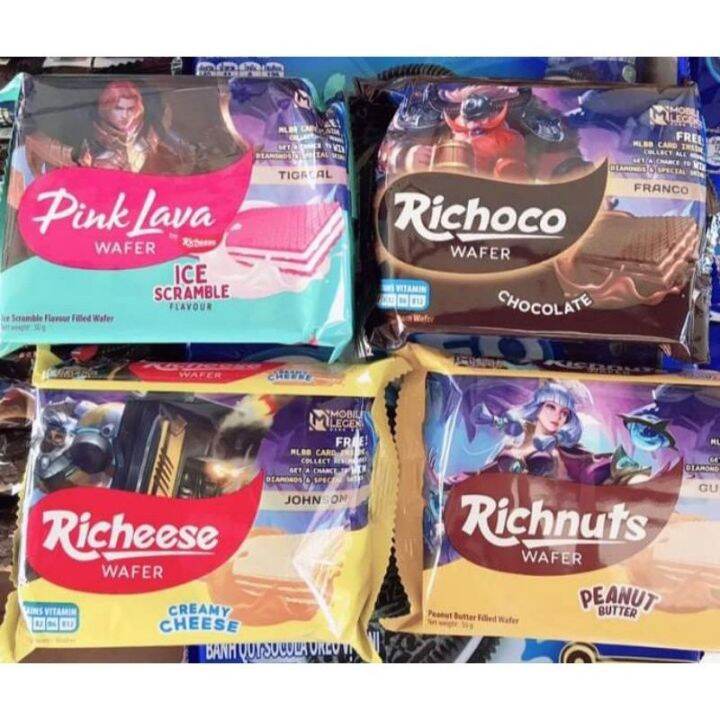 Richoco/Richeese/Richnuts/ Pink Lava Wafer | Lazada PH