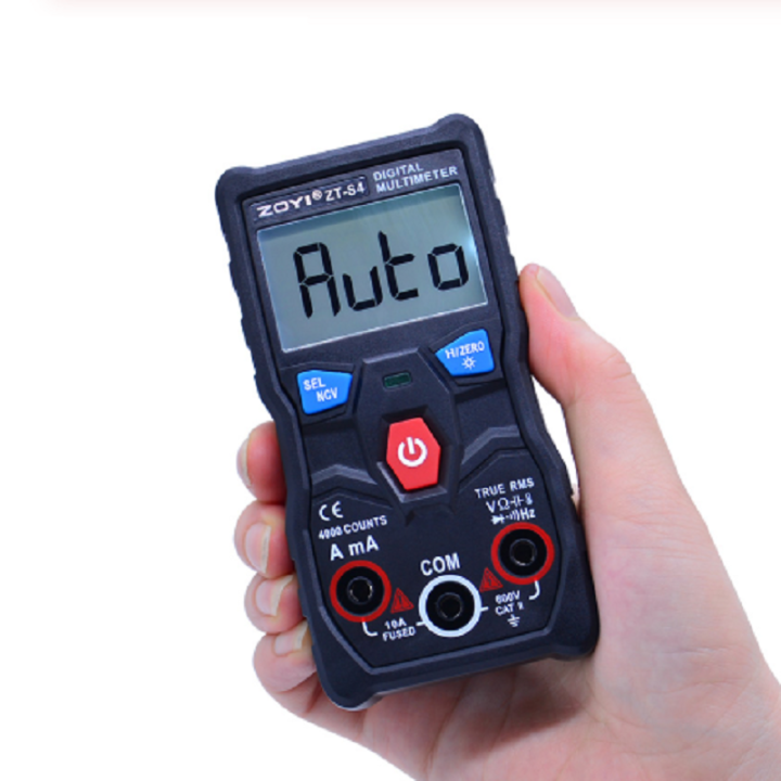 ZT-S4 True RMS Digital Multimeter 4000 counts autoranging AVO meter AC ...