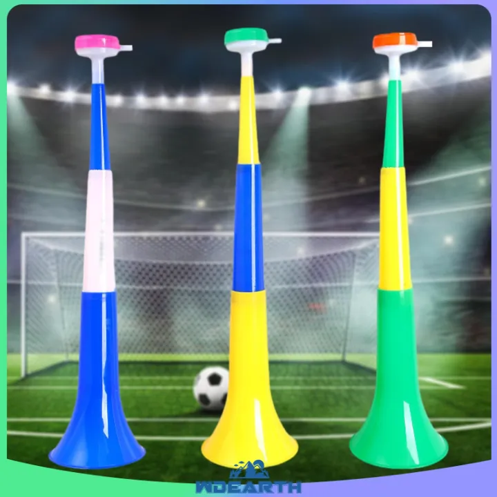 WDEarth 3x Stadium Cheer Fan Trumpet Cheering Props Soccer Fans Trumpet ...