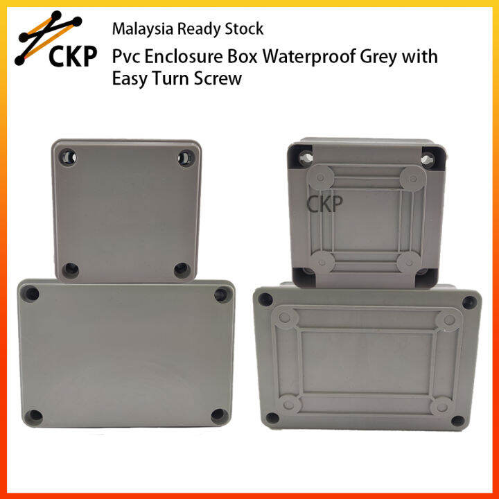 Pvc Enclosure Box Waterproof Grey with Easy Turn Screw For Autogate ...